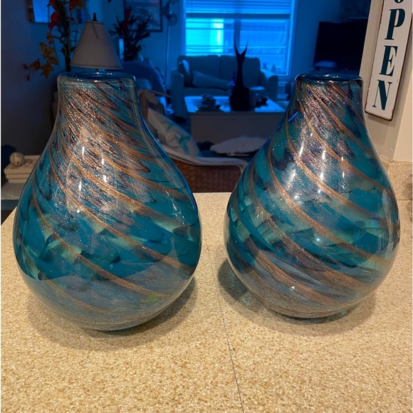Lenox | Accents | Lenox Seaview Swirl Vasesone Gorgeous No ...